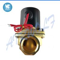 China 2W350-35 1 1/4 Inch Water Solenoid Valves 2 Position 2 Way AC220v for sale