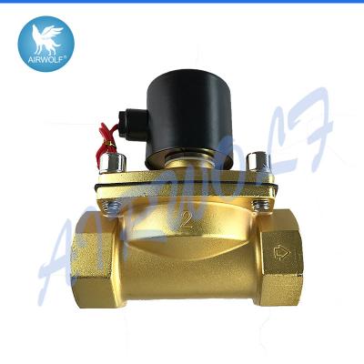 China Brass 2W-500-50 2 Inch Water Solenoid Valves for sale