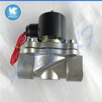 China 2S250-25 Water Solenoid Valves 1 Inch SS304 2 Way 2 Port AC220V DC24V for sale