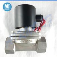 China 2S350-35 Water Solenoid Valves Stainless Steel Threaded 1 1/4inch for sale