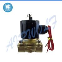 China AC220V DC24V Brass Solenoid Valves Water UW-10 UW-15 UW-20 UW-25/35/40/50 for sale