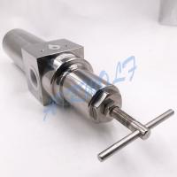 China 40 Bar SS304 1 Inch Dn25 Pneumatic Filter Regulator Bqfrh-25 Lubricator For Compressed Air for sale