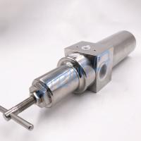 China 40 Bar SS304 1 Inch Dn25 Pneumatic Filter Regulator Bqfrh-25 Lubricator For Compressed Air for sale