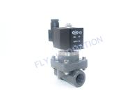 China PVC Anti Corrosion FKM Pneumatic Solenoid Valves DHF21-15 DC24V for sale