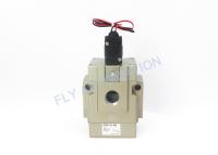 China SMC VG342-5-G-04A 3 Way Pneumatic Solenoid Valve DC24V Aluminum Alloy Pilot Operated Poppet Type for sale