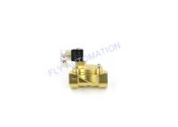 China Brass AIRTAC 2V250-25 Fluid Control Valve 2/2 Way DC12V 24V AC220V for sale