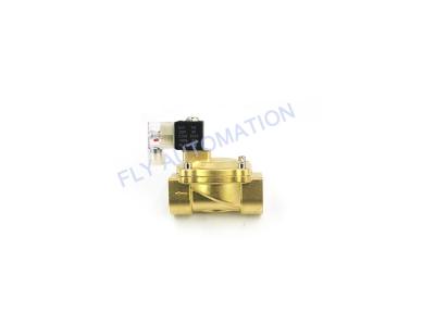China Brass AIRTAC 2V250-25 Fluid Control Valve 2/2 Way DC12V 24V AC220V for sale