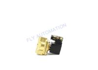 China Trap 20mm Pu220-06 Water Solenoid Valves 6 Points Normally Closed Brass for sale