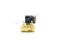 China PU220-08 G1 AC220V Water Solenoid Valves Normally Closed 2 Way Direct Acting for sale