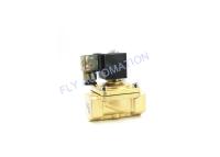 China PU220-08 G1 AC220V Water Solenoid Valves Normally Closed 2 Way Direct Acting for sale