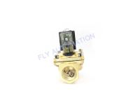 China PU220-08 G1 AC220V Water Solenoid Valves Normally Closed 2 Way Direct Acting for sale