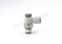 China AS2201F-01-10S Speed Control Valve With One Touch Fitting Elbow Type Lot Of 5 SMC Type for sale