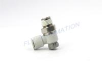 China AS2201F-01-10S Speed Control Valve With One Touch Fitting Elbow Type Lot Of 5 SMC Type for sale