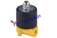 China 24V 2.5mm Orifice Unid 2 Way Brass Water Solenoid valves 2W025-06, 2W025-08, 2W040-10 for sale