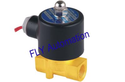 China 24V 4.0mm Orifice Unid 2 Way Brass Water Solenoid Valves 2W040-10 for sale