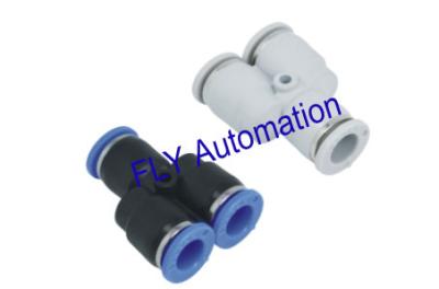 China One Touch PY Union Pisco Y Plastic Pneumatic Tube Fittings Replacement for sale