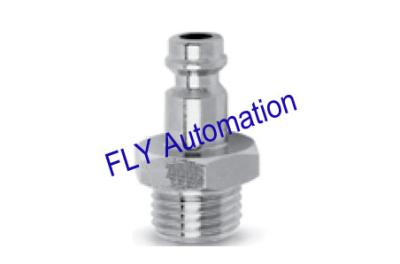 China Poppet Quick Release Coupling Valve Camozzi 5150,5180 Metal Pneumatic Tube Fittings for sale