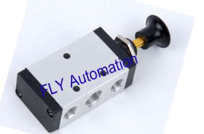 China 5/2 way Hand Push Pull Pneumatic Manual Valve,4R110-06,4R210-06,08.4R310-08,10.4R410-15 for sale