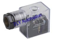 China 11MM 2+1GND DIN43650B MPM Solenoid Electromagnetic Induction Coil Connector for sale