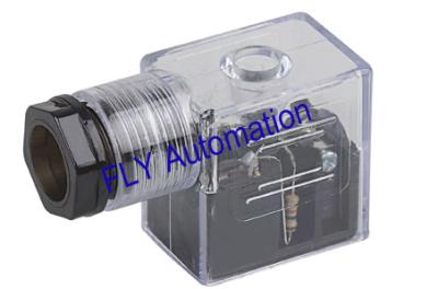 China 11MM 2+1GND DIN43650B MPM Solenoid Electromagnetic Induction Coil Connector for sale