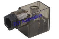 China 11MM 2+1GND DIN43650B MPM Solenoid Electromagnetic Induction Coil Connector for sale