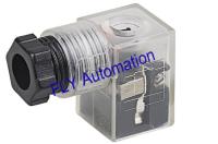 China 9.4MM 2+1GND DIN43650C IP65 MPM Solenoid Electromagnetic Induction Coil Connector for sale