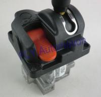 China Hyva 3-position proportional Dump Truck Controls Aluminum PTO Pump Control Valves  lever positioner in metal for sale
