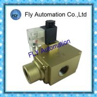 China Pouch Packing Mechine Pneumatic Solenoid Valves Poppet Type brass body G1/2