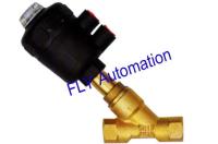China 178606,178682 PA Actuator Threaded Port 2/2 Way Angle Seat Valve for sale