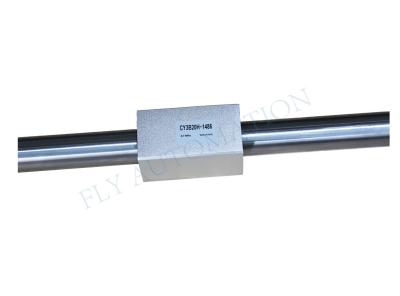China SMC Rodless Magnetically Coupled Cylinder with Rubber Bumper for sale