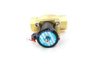 China Brass Fluid Flow Water Solenoid Valve Closed High Temperat for sale
