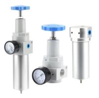 China High Pressure Air Filter Regulator Valve Aluminum Alloy Material QFRH-10 G3/8 for sale