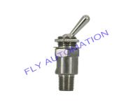 China TAC Series TAC3V Mechanical Pneumatic Valve Toggle Button Switch Solenoid Valve for sale