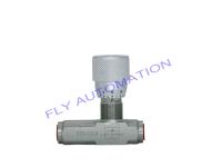 China Restrictor Carbon Steel Check Valve Hydraulic Flow Control Throttle Valve STU 1/4
