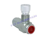 China STU-G1'' Throttle Check Speed Regulating Valve Flow Restrictor Carbon Steel for sale