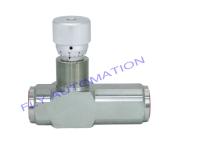 China STU-G1'' Throttle Check Speed Regulating Valve Flow Restrictor Carbon Steel for sale
