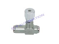 China STU-G3/8 Aluminum Air Flow Control Valves Hydraulic Regulating for sale
