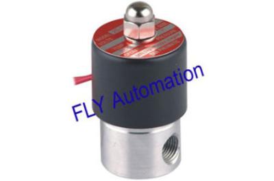 China Small Size And Easy Assembly 2 Way Stainless Steel Water Solenoid Valves 2S025-06 SUS-6 for sale