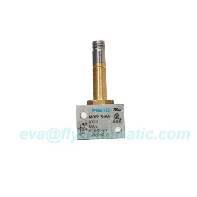 China 3/2 Open Single Pneumatic Solenoid Valves MOFH-3-M5 4543 for sale