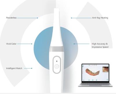 China YUCERA 3D Intraoral Scanner Dental with USB 3.0 20μm Accuracy for sale