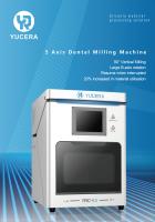 China 5-Axis Dental Milling Machine 1.5KW 220V for Zirconia PMMA PEEK for sale