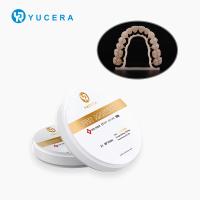 China Yucera Dental  Pro Master AG Zirconia Ceramic Blocks Durable and Cost-Effective Unmatched Precision for Dental Restorations for sale