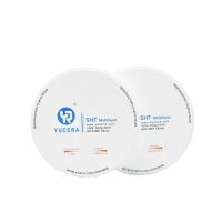 China Dental Materials Zirconia Blocks YUCERA SHT Multilayer Ceramic for Dental Lab  CAD CAM Open System for sale
