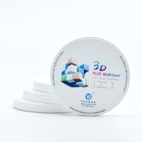 China 3D Plus Multilayer 43% -57% 6 Layers 3D Zirconia Dental Block Disc CAD CAM 95mm System for Dental Lab with ISO CE Certificate for sale