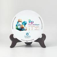 China 3D Plus Multilayer 43% -57% 6 Layers 3D Zirconia Dental Block Disc CAD CAM 95mm System for Dental Lab with ISO CE Certificate for sale