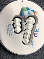 China Yucera  3D Pro Multilayer Multilayer Zirconia Block Cad /cam System  Ceramic Block 95mm System  for  Dental Lab for sale