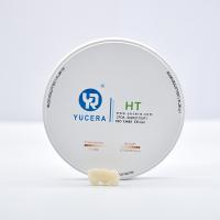 China YUCERA 98mm HT High Translucent Cad Cam Dental Materials Manufacturer Dental Lab Consumables Zirconia Block Factory Price for sale