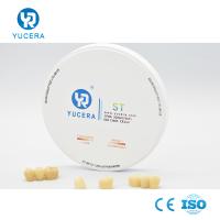 China Yucera ST White Zirconia Block  Dental Materials for Lab and Dealer for sale