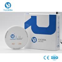 China Yucera ST White Zirconia Block  Dental Materials for Lab and Dealer for sale