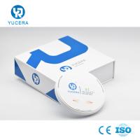 China Yucera ST White Zirconia Block  Dental Materials for Lab and Dealer for sale